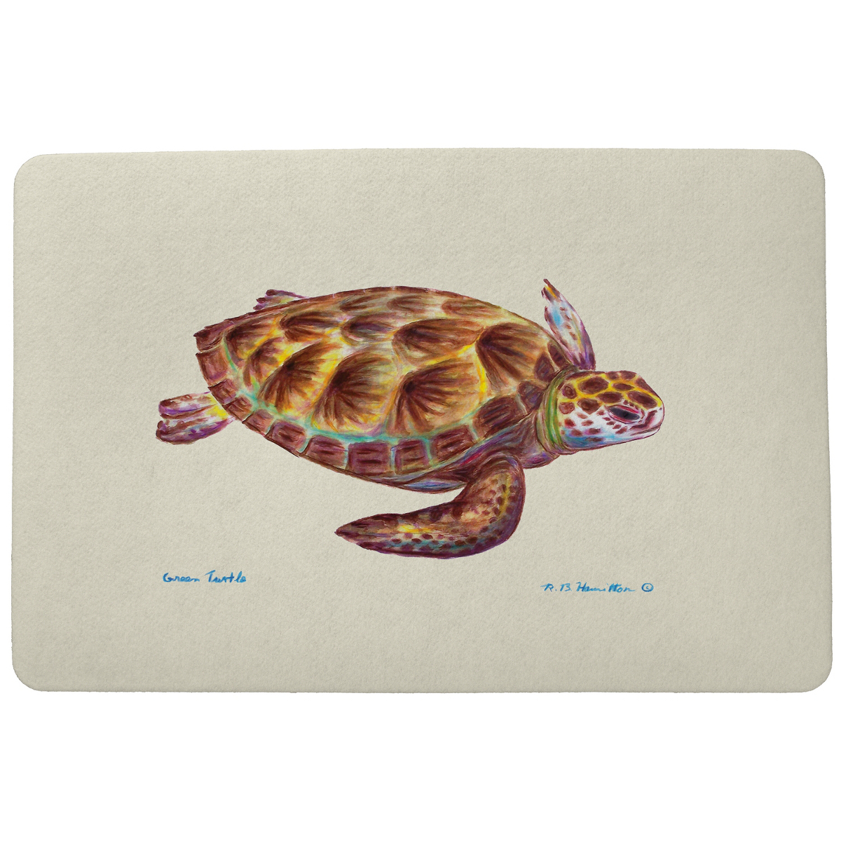 Sea Turtle Floor Mat - Ocean Offerings
