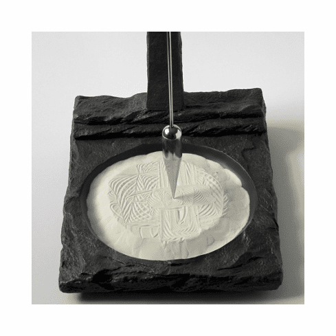 Large 24" Slate Sand Pendulum - Ocean Offerings