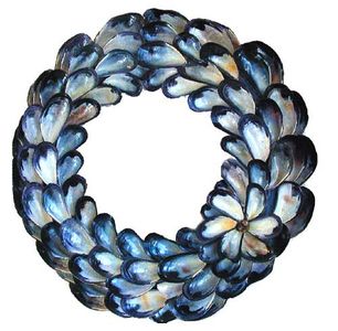 Mussel Wreath - Ocean Offerings