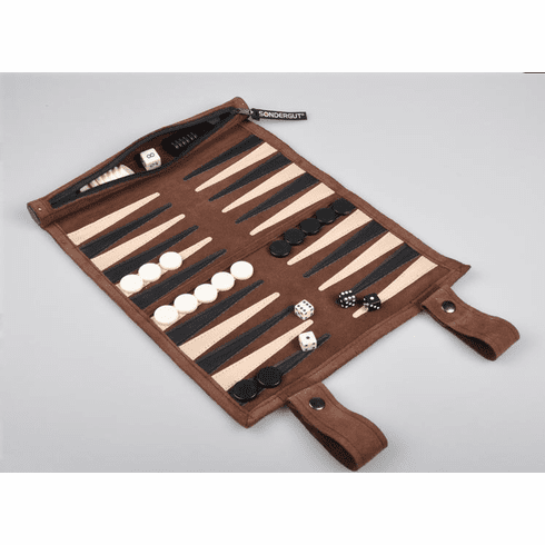 Roll-up Travel Backgammon Set - Ocean Offerings