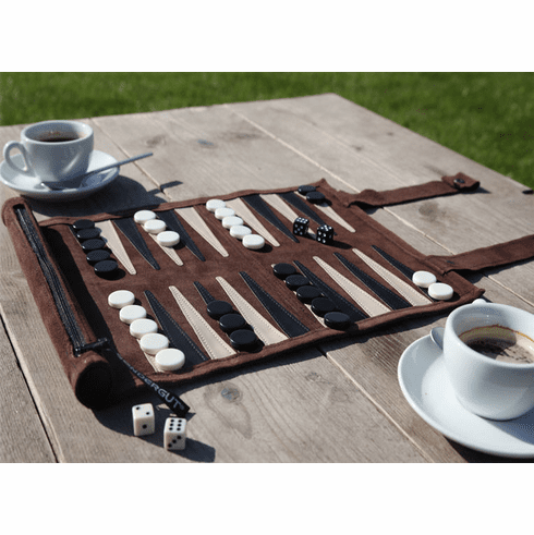 Roll-up Travel Backgammon Set - Ocean Offerings