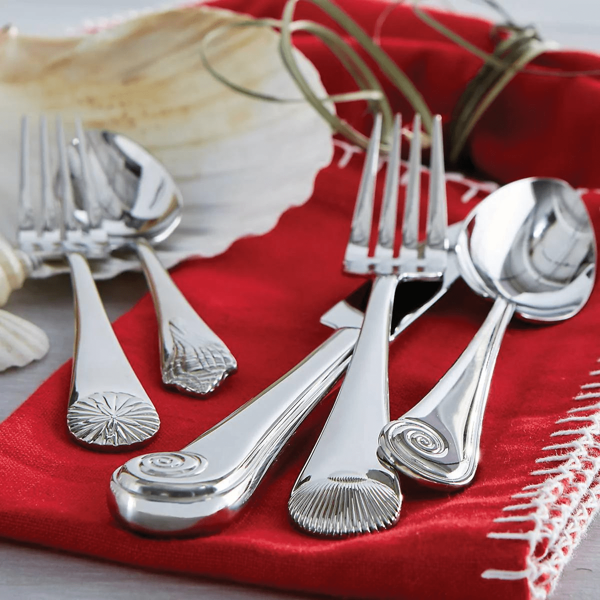 Sea Shell Flatware - Ocean Offerings