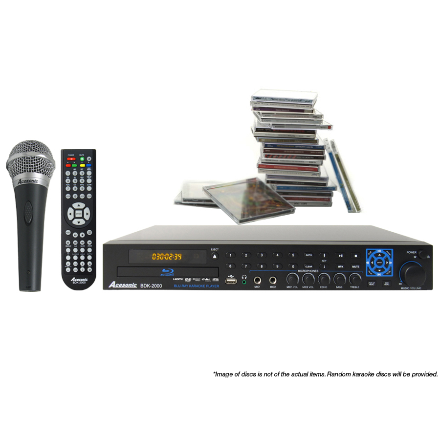 Acesonic BDK-2000 Blu-Ray Disc Multimedia Karaoke Player
