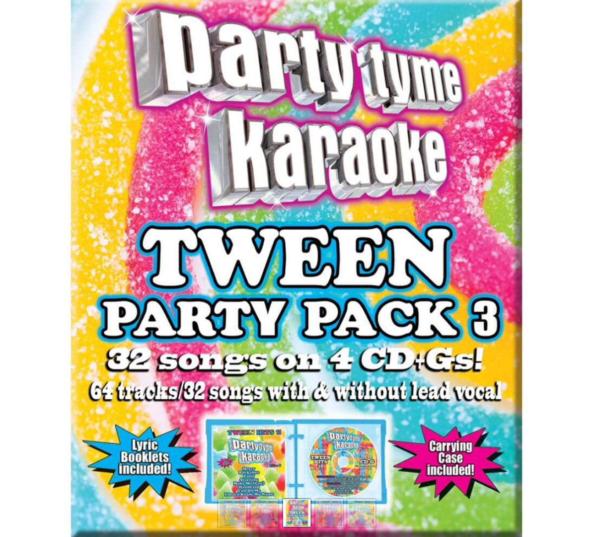 Party Tyme Karaoke CDG SYB4485 - Tween Party Pack 3