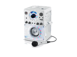 The Singing Machine SML-385W CDG Karaoke Machine With Sound and Disco ...