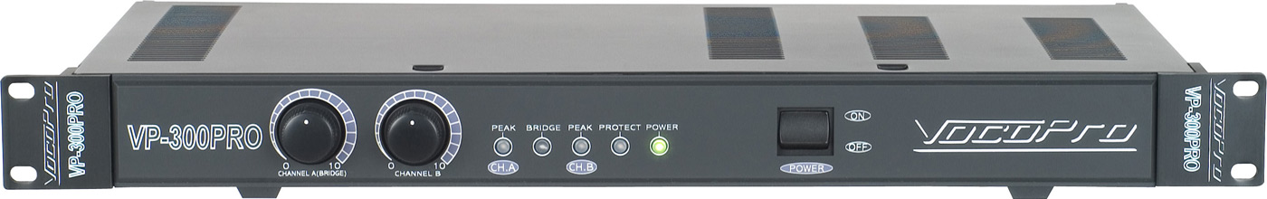 VocoPro VP-300 Pro 300W Pro Power Amplifier