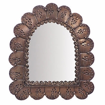 Unique shaped Decorative Tin Mexican Wall Mirrors