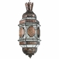 Aged Tin Octagonal Colonial Window Light Fixture