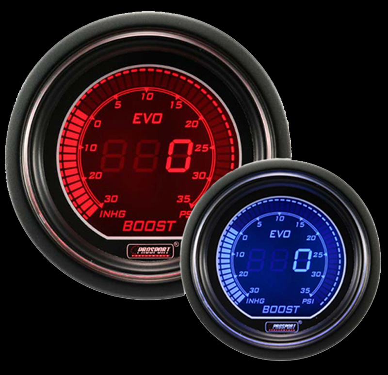 EVO Series (52mm) - EVO Series Electric Boost Gauge