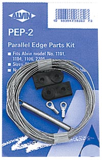 30"-72" Alvin Parallel Straightedge Parts