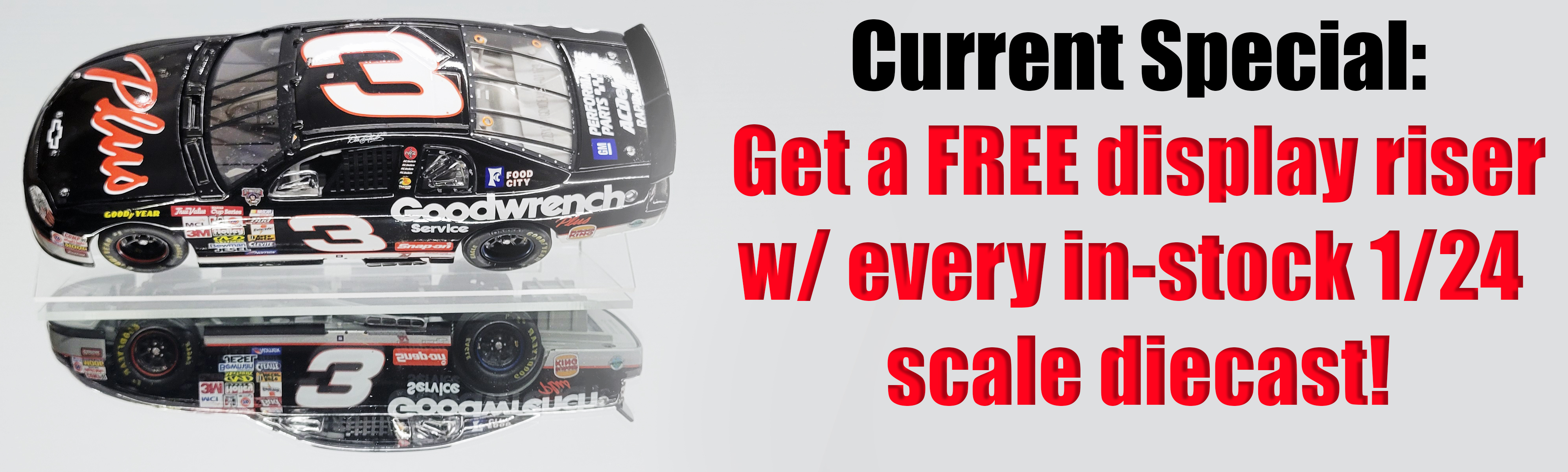 Nascar diecast, diecast collectibles, autographed cars at Diecast Depot