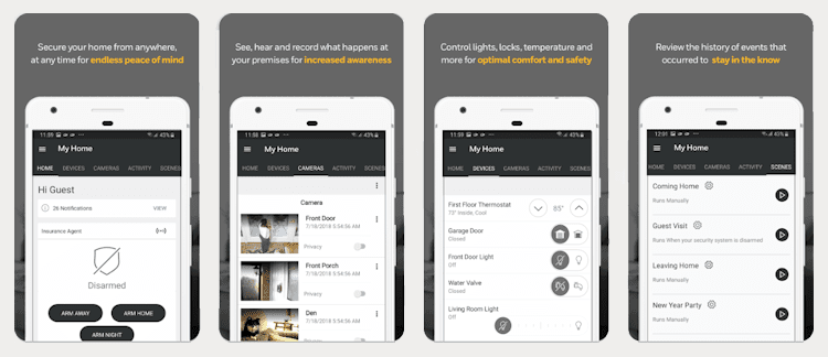 Total Connect 2.0 Google Play Interactive Alarm Monitoring App - GeoArm ...