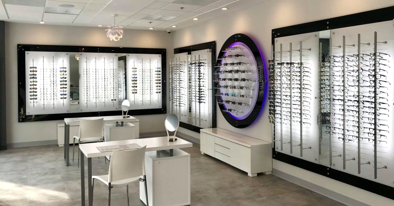 "DW" Acrylic Optical Frame Display Panels - Best Seller