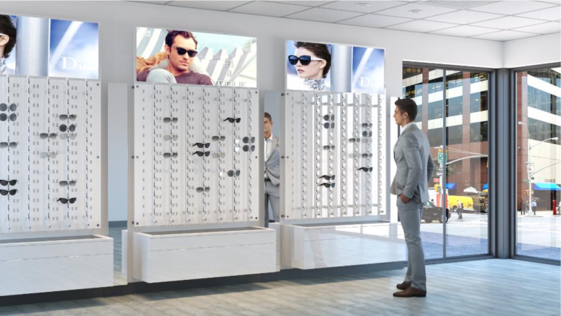 DW Locking Acrylic Display Panels